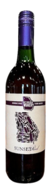 Georgia Winery - Products - Sunset Red